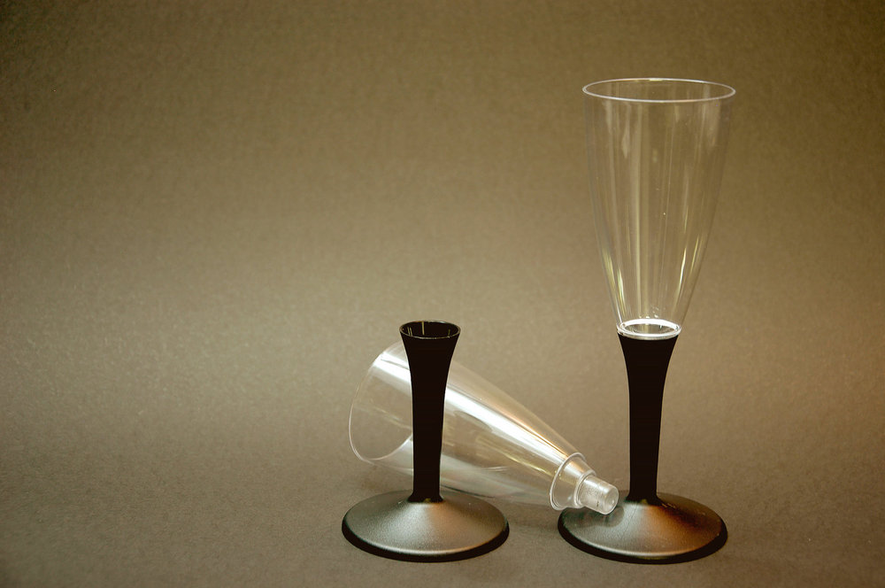 Conical Flute Cup 125ml- PS box 200 unitsChampagne Cups