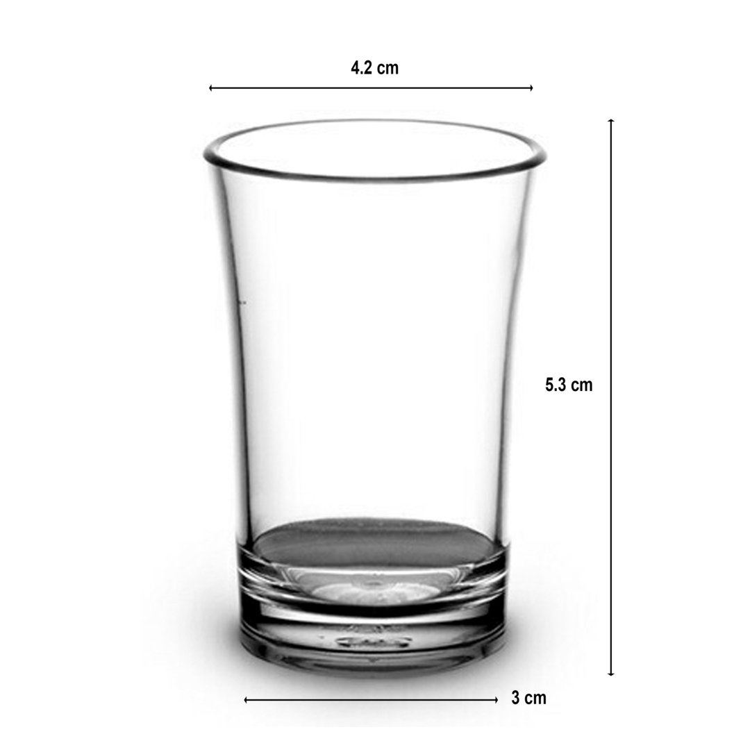 Copo Shot 30ml Inquebrável RB (PC) Cx 24 Unidades