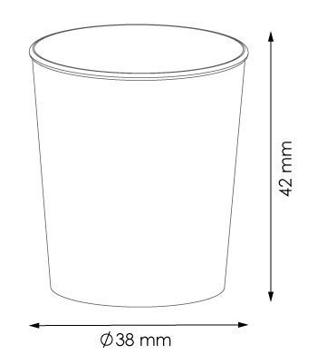 Copo Shot PP Reuse Line 30 ml - Melhores Preços Do Mercado