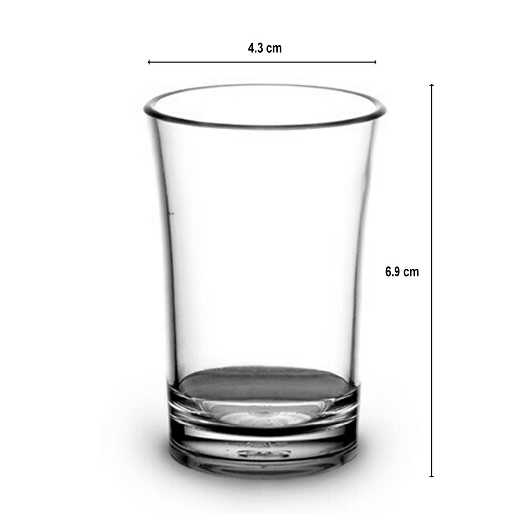 Copo Shot 50ml Inquebrável RB (PC) - Inquebráveis 24h