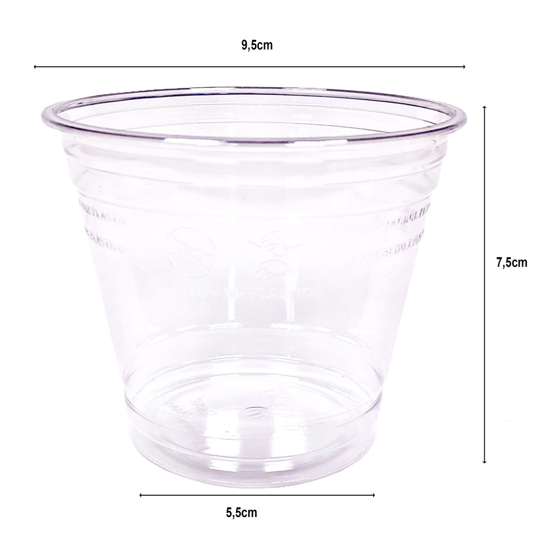 Copo Plástico RPET 280ml - Entregas 24h